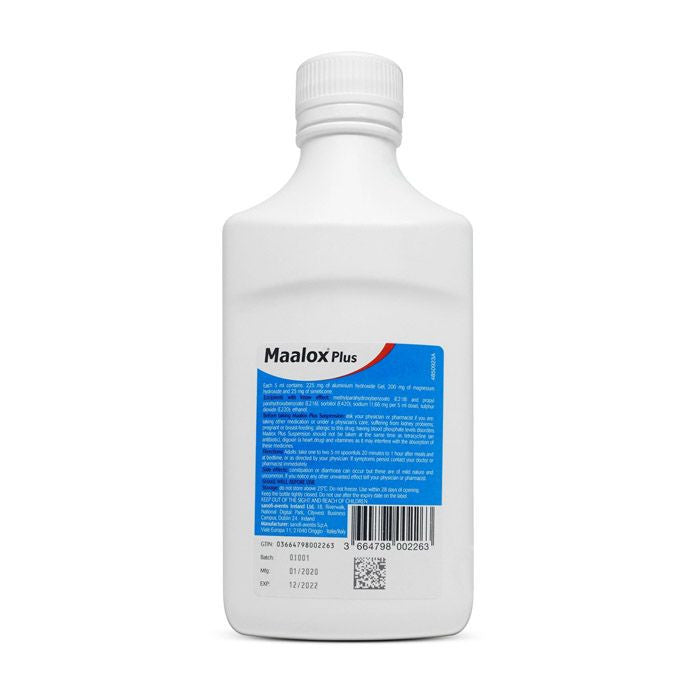 Buy Maalox Plus Suspension 355 mL in UAE | Dubai, Abu Dhabi – Kuwa ...