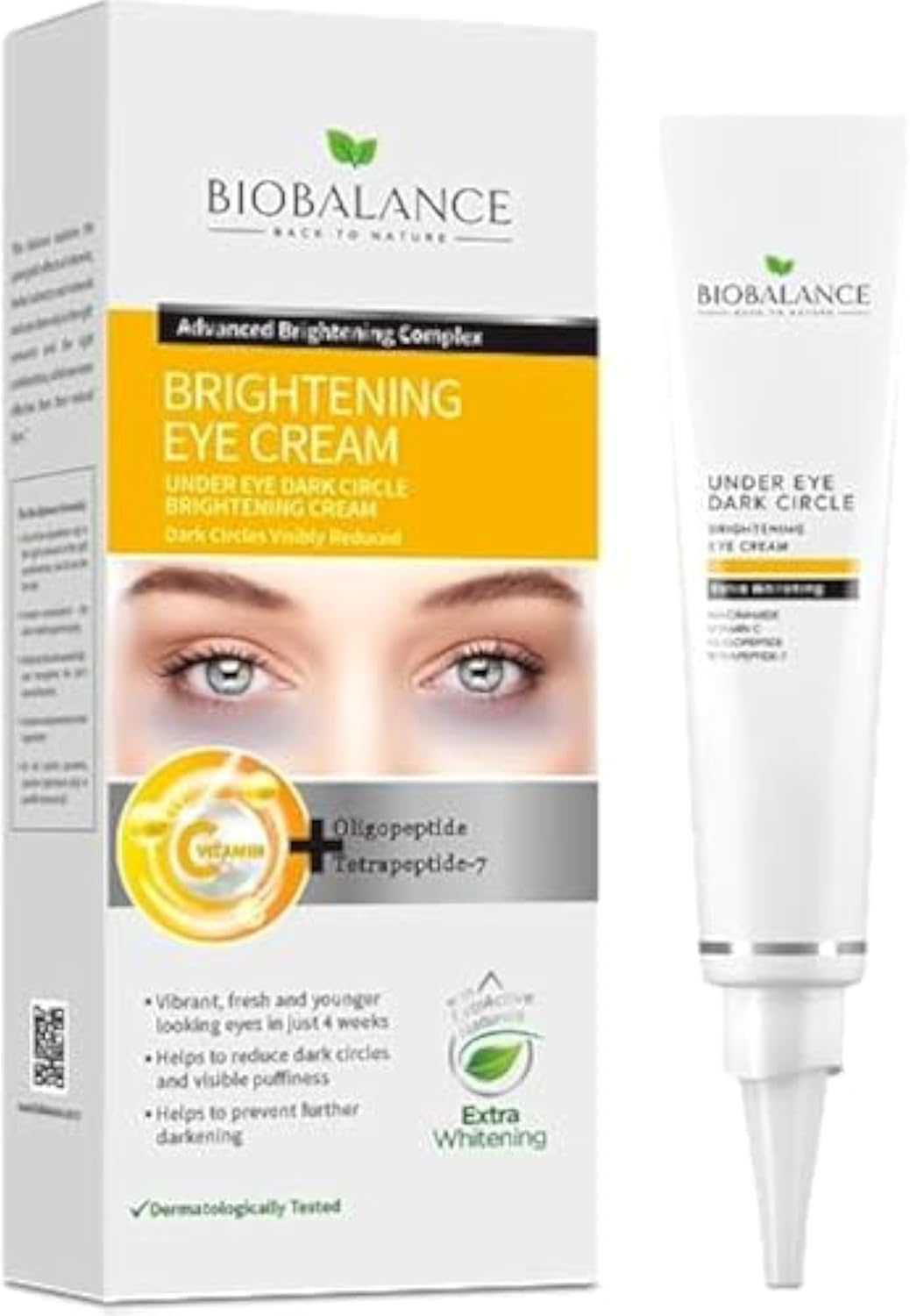 Buy BioBalance Under Eye Dark Circle Brightening Cream, 15 Ml Online