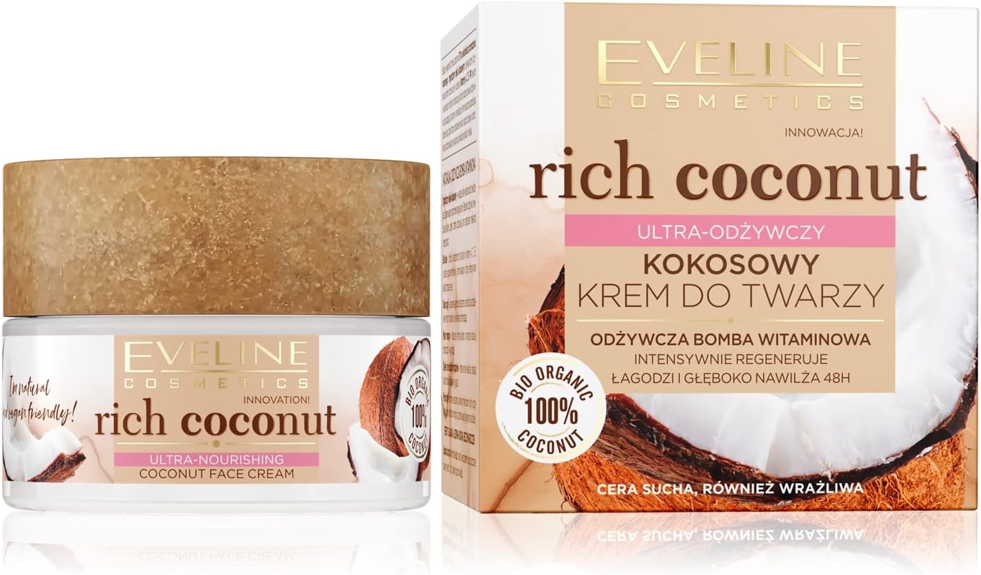 Ev Rich Coco Multi-moistur Coco Face Cream 50ml – Kuwa Supplements - UAE