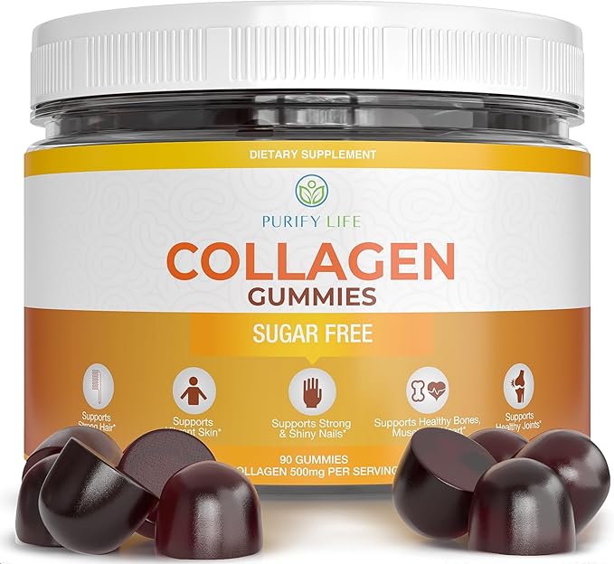 Buy Purify Life Sugar-Free Marine Collagen Gummies 9 Online – Kuwa ...