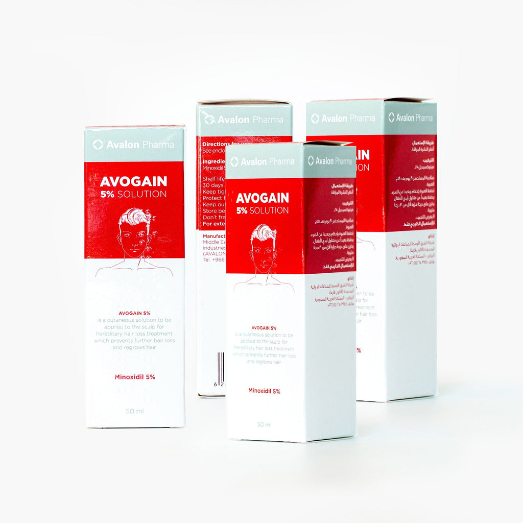 Buy Avogain 5% Minoxidil Topical Solution for Hair Growth 50 mL Online