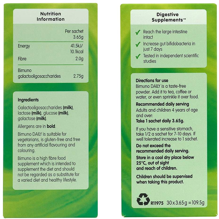 Buy Bimuno daily prebiotic supplement -30 sachets Online
